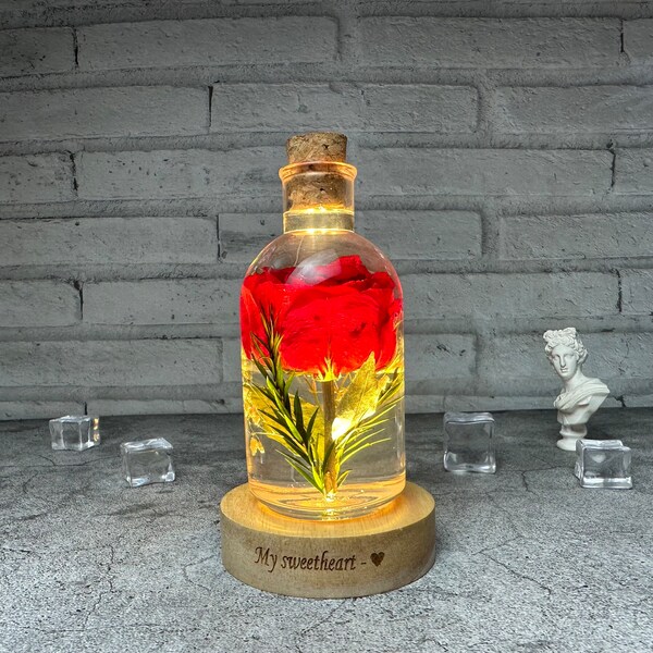 Rose Resin Table - Etsy