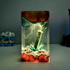 Diorama Resin Epoxy,desk Decor,handcrafted Decor,perfect Gift for Game ...