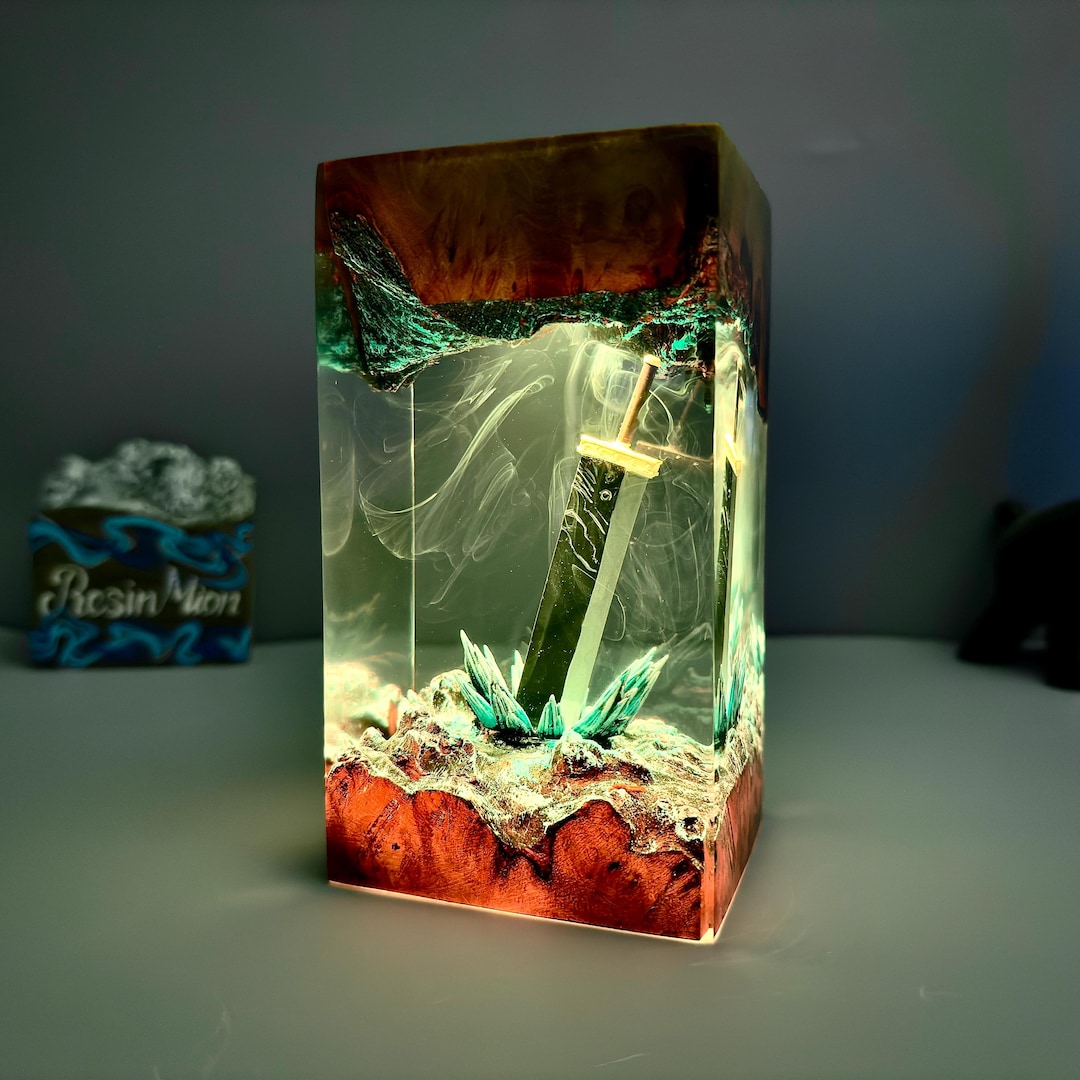 Diorama Resin Epoxy,desk Decor,handcrafted Decor,perfect Gift for Game ...