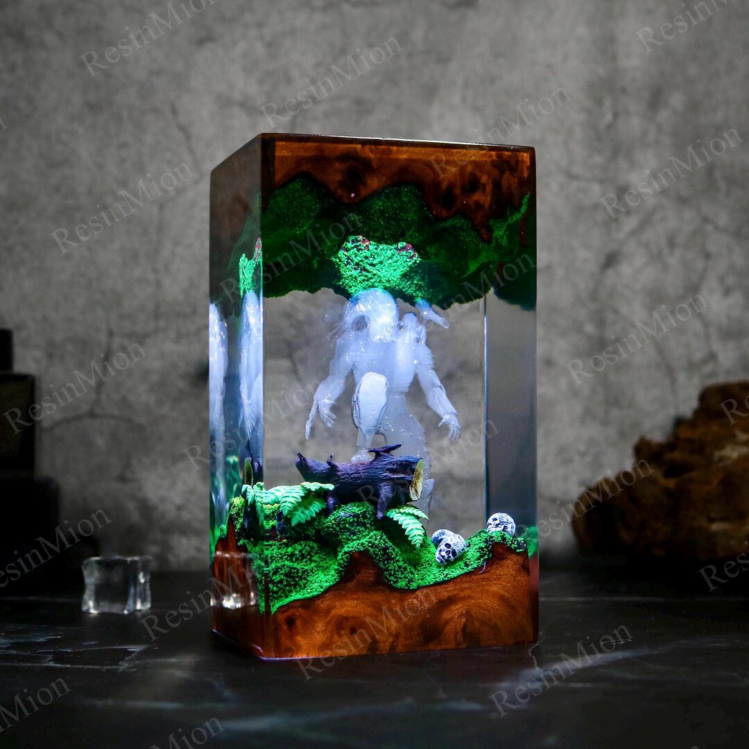 Monster Resin Lamp,diorama Monster, Invisible Monster,home Decoration ...