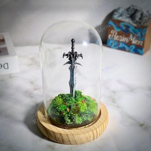 3D Sword Model,handcrafted Wood Collectible, Resin Art,perfect Gift for ...