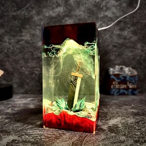 Diorama Resin Epoxy,desk Decor,handcrafted Decor,perfect Gift for Game ...