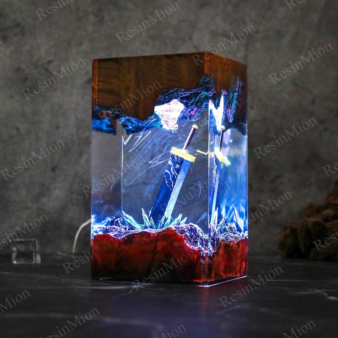 Diorama Resin Epoxy,desk Decor,handcrafted Decor,perfect Gift for Game ...