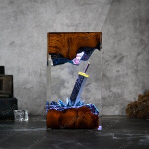 Diorama Resin Epoxy,desk Decor,handcrafted Decor,perfect Gift for Game ...