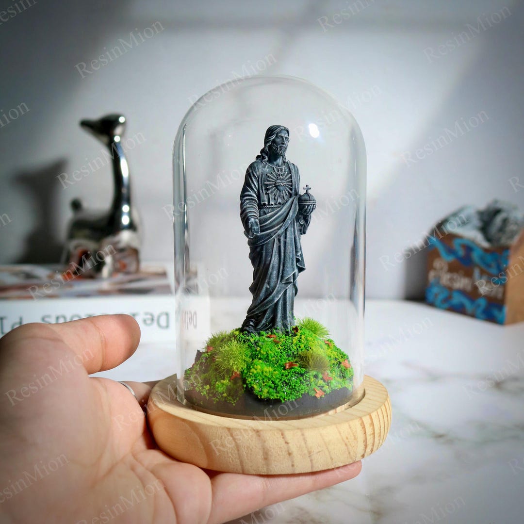 Handmade Jesus Statue, 3D Jesus Model, Miniature Jesus Statue Hand ...