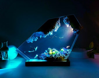 Killer Whale Resin Diorama - Etsy