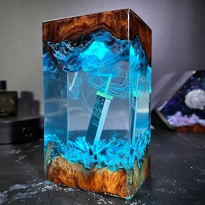 Diorama Resin Epoxy,desk Decor,handcrafted Decor,perfect Gift for Game ...