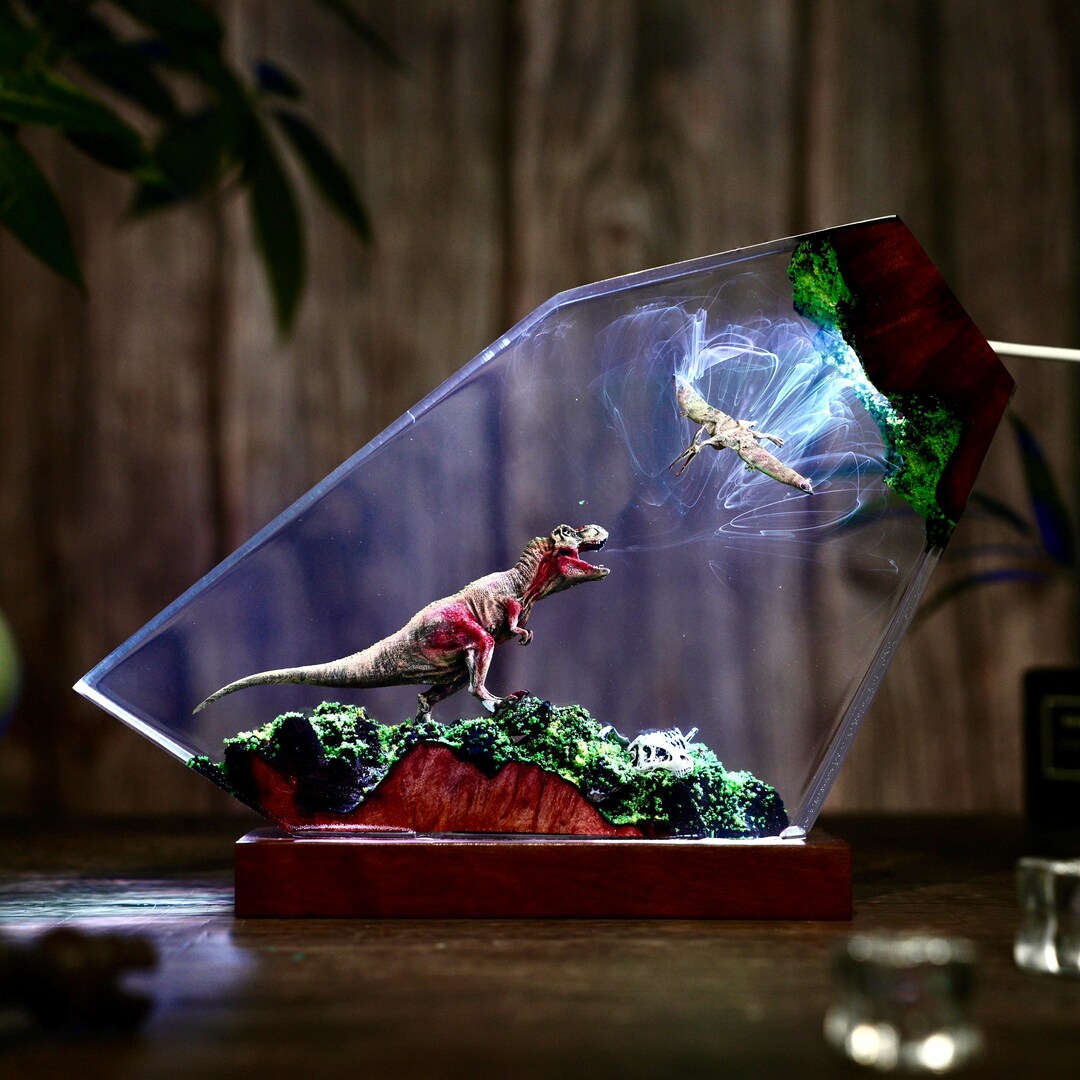 T-rex Dinosaur Figure, Customer Jurassic World Night Light, Dinosaur ...