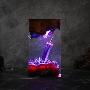 Diorama Resin Epoxy,desk Decor,handcrafted Decor,perfect Gift for Game ...