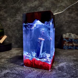 Diorama Resin Epoxy,desk Decor,handcrafted Decor,perfect Gift for Game ...