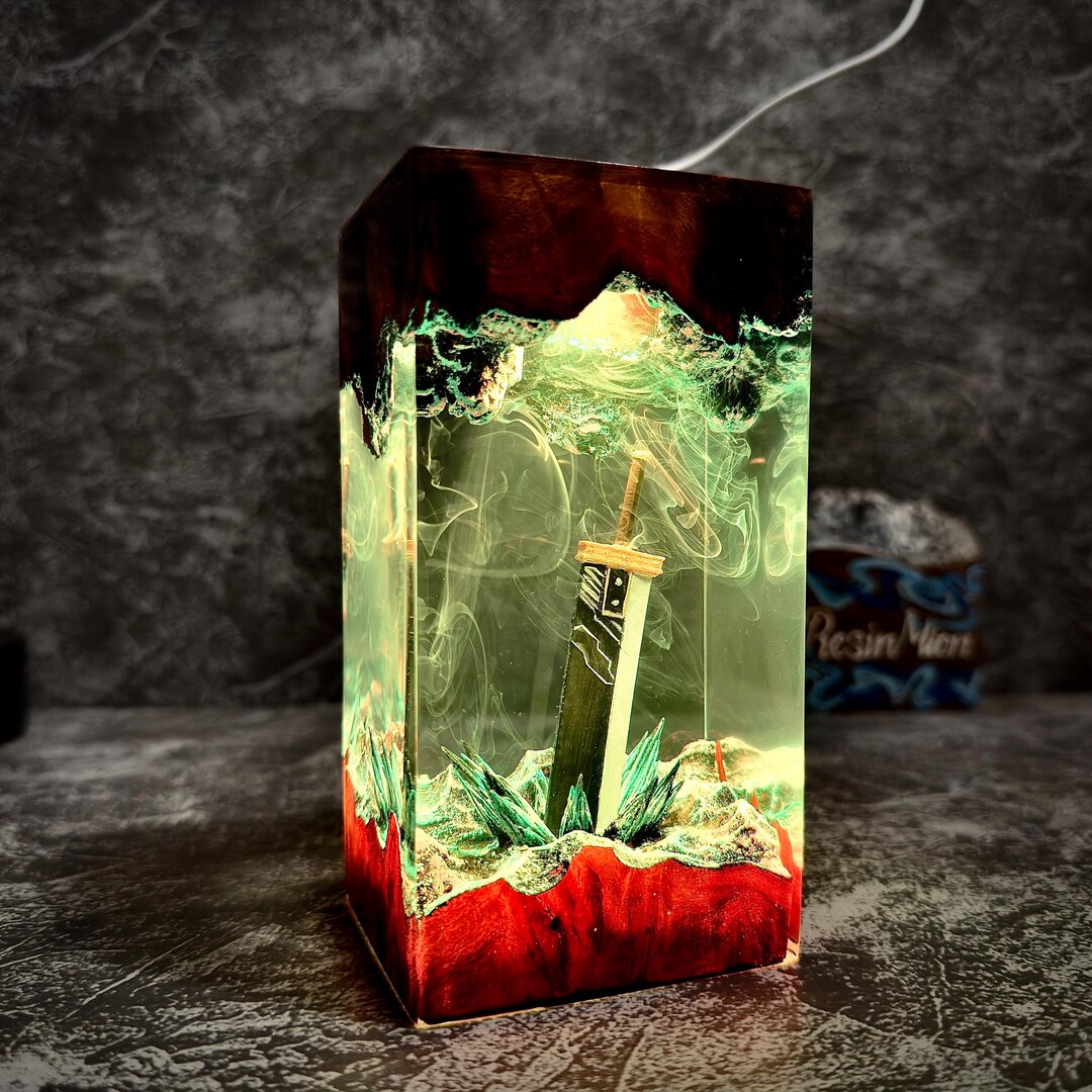 Diorama Resin Epoxy,desk Decor,handcrafted Decor,perfect Gift for Game ...