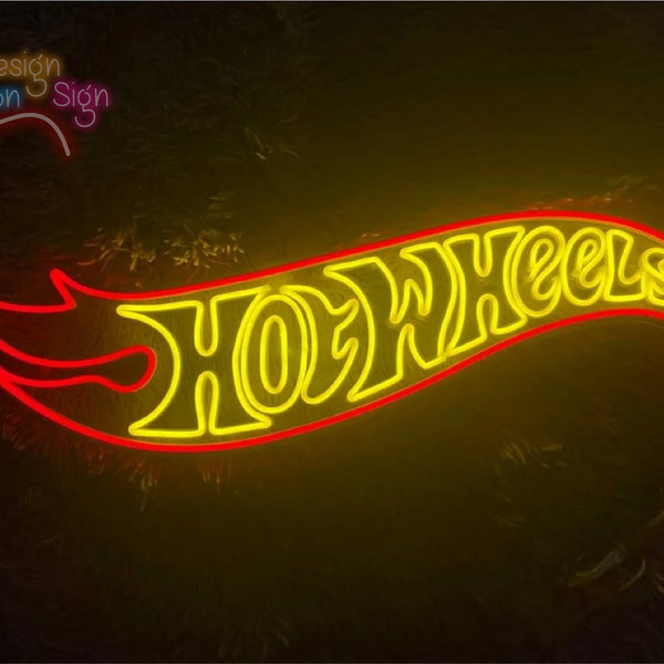 Hot Wheel Sign - Etsy