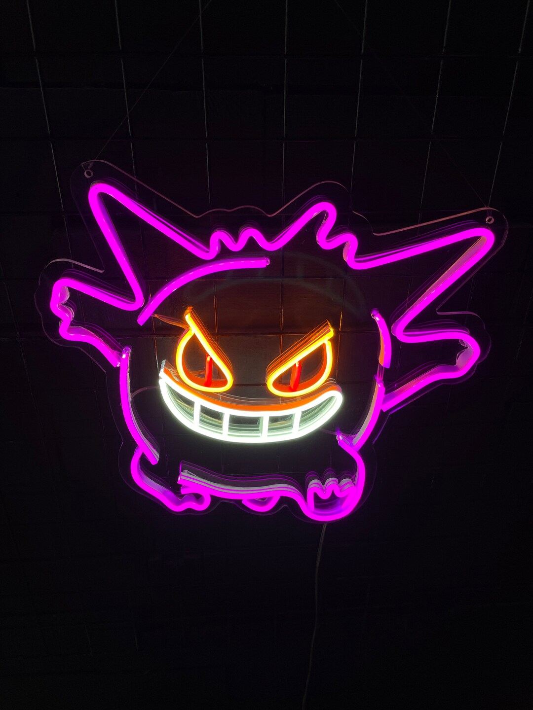 Gengar Anime Neon Sign / Wall Decor Led Sign Japanese Neon - Etsy Australia