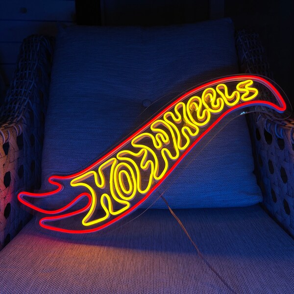 Car Wheel Light Sign - Etsy