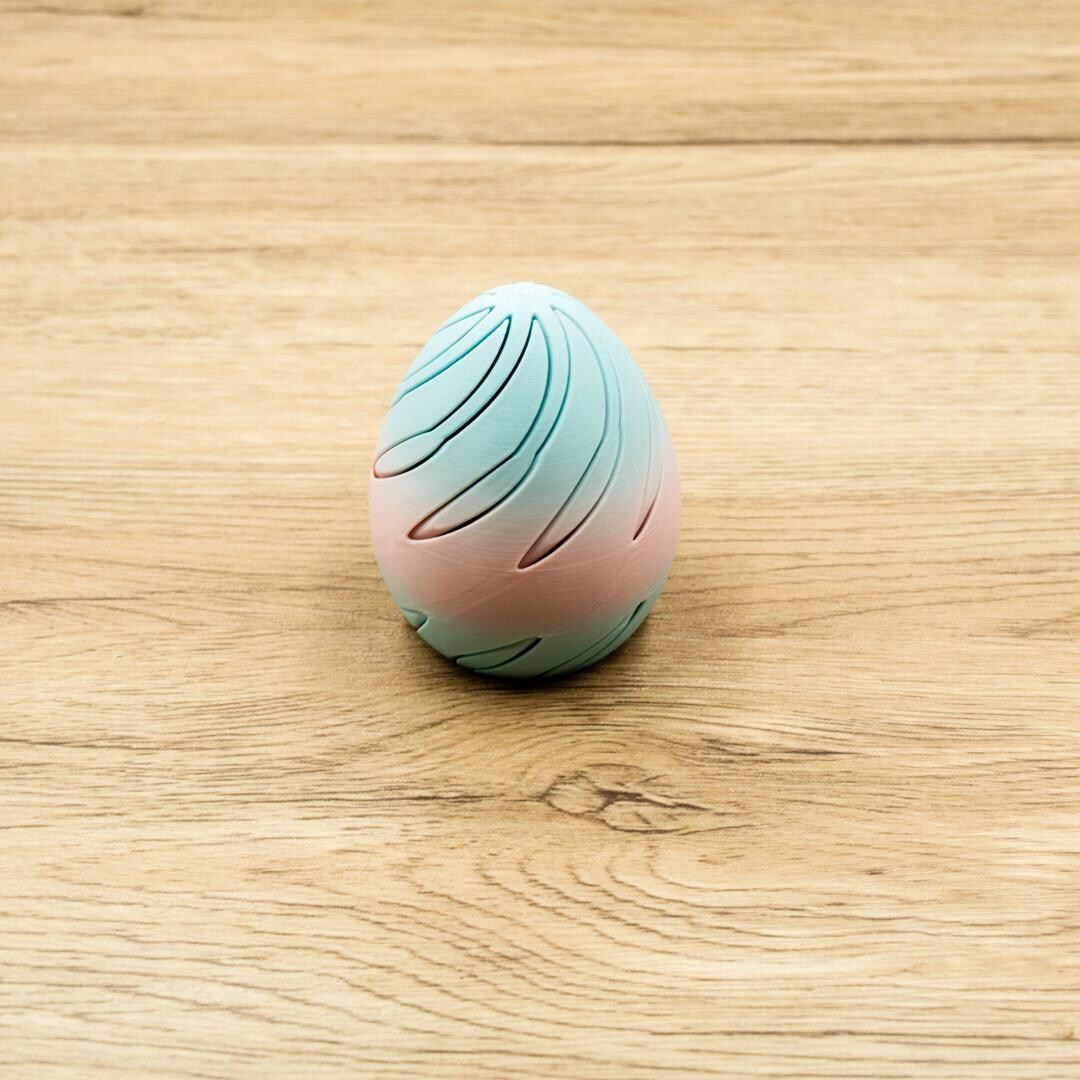Easter Egg Pass-through | 3D Printed Fidget Toy - Etsy
