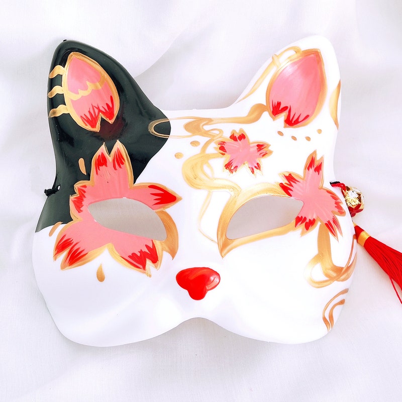 Japanese Kitsune Mask - Etsy