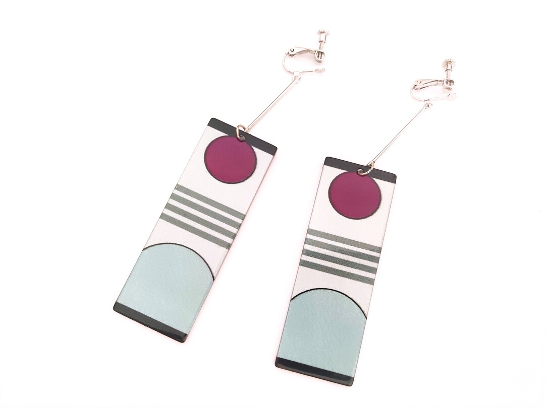 Japanese Animation Earrings for Manga Cosplay Costume Hanafuda Cassette ...
