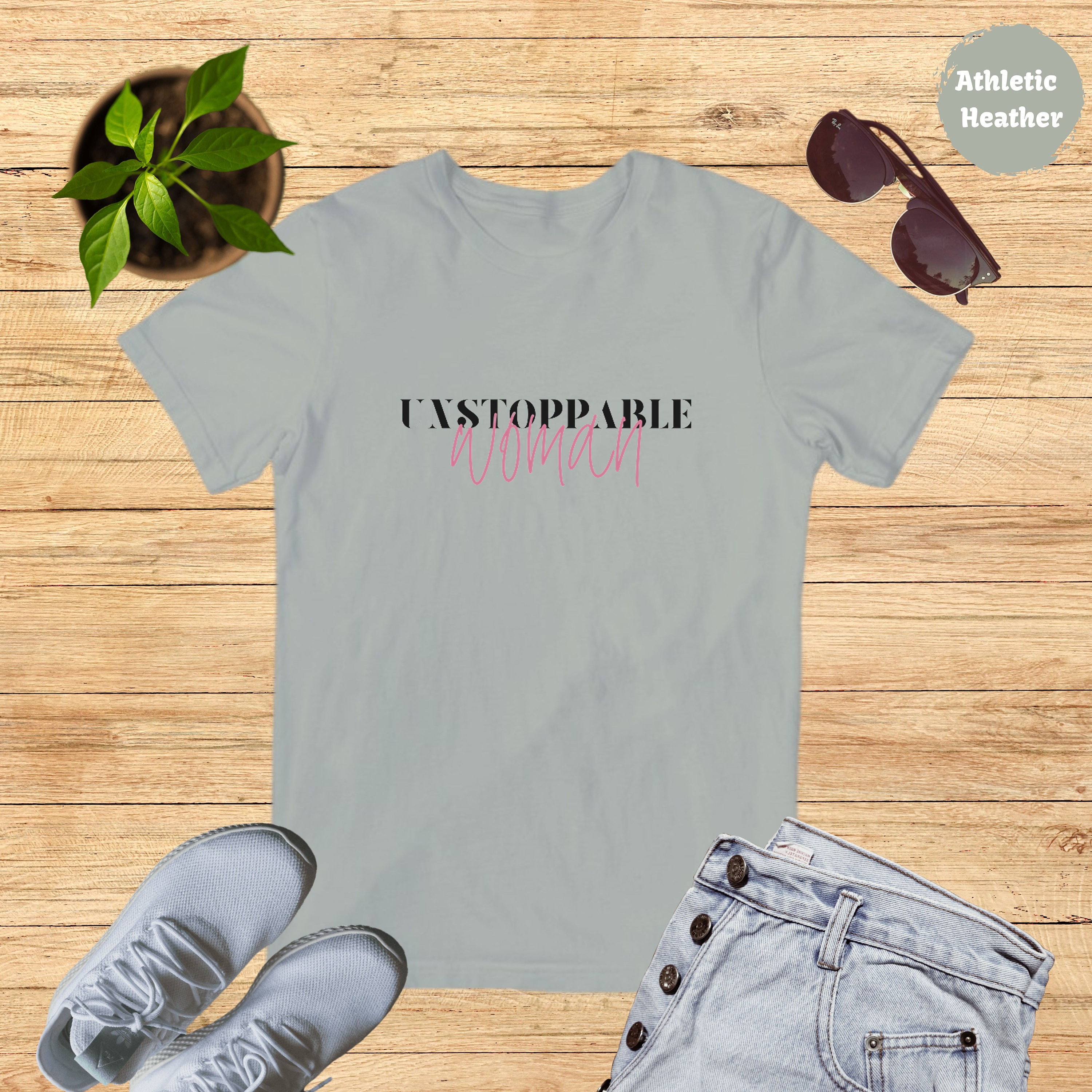 Unstoppable Woman Tshirt Women Empowerment Quote Mama Boss - Etsy