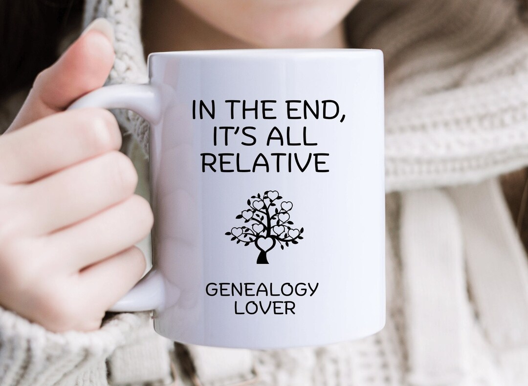 Genealogy Gifts for Women Men, Funny Coffee Mug, Genealogist Gift Ideas ...