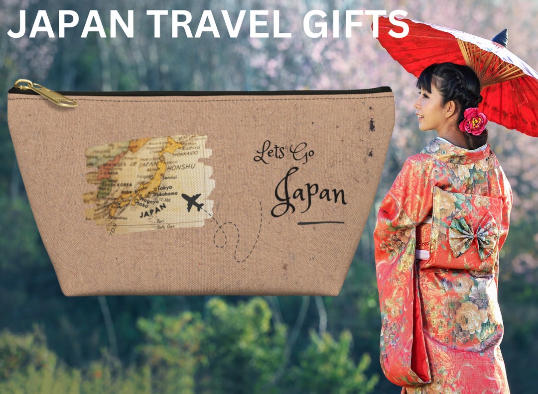 Japan Travel Gift Ideas, Personalized Accessory Pouch, Best Gifts for ...