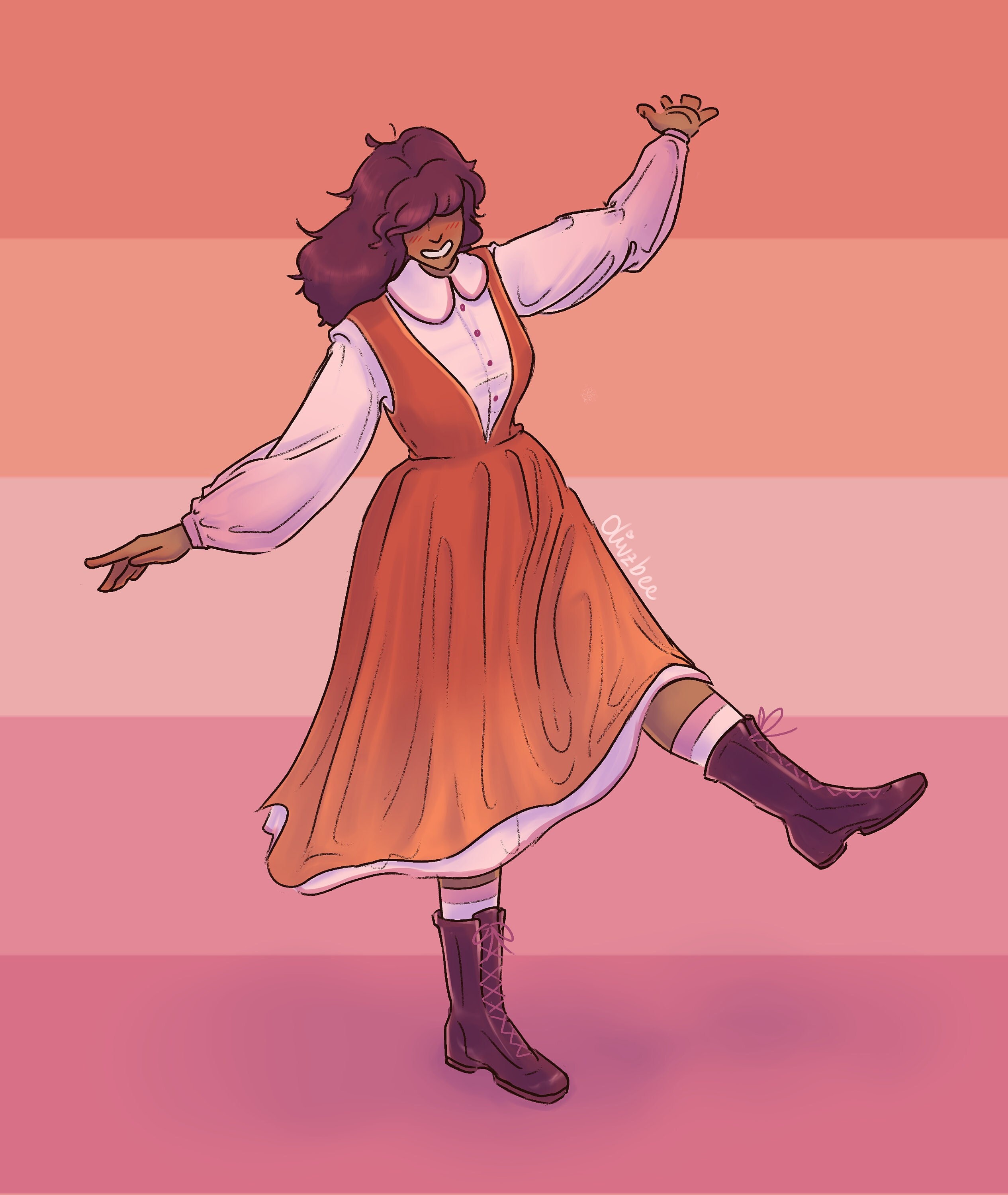 Lesbian Flag Poster Digital Art Print Wall Art lgbt - Etsy