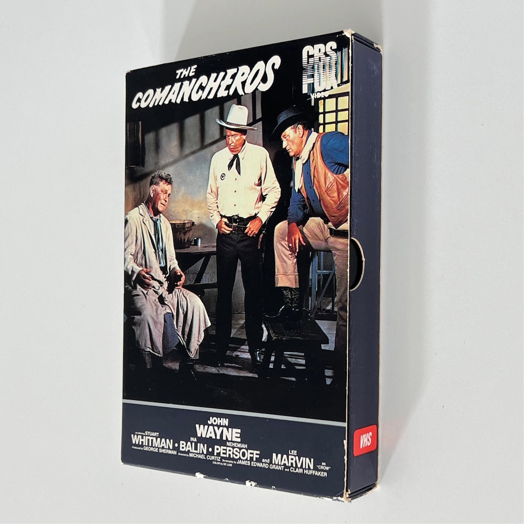 Rare Vintage John Wayne 1983 the Comancheros First Print Side Drawer ...