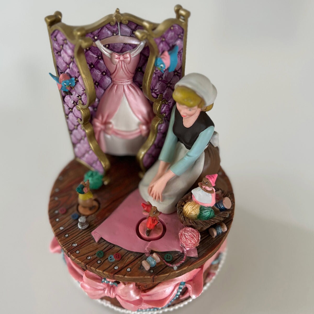 VTG Cinderella Music Box A Dream is A Wish Your Heart Makes - Etsy