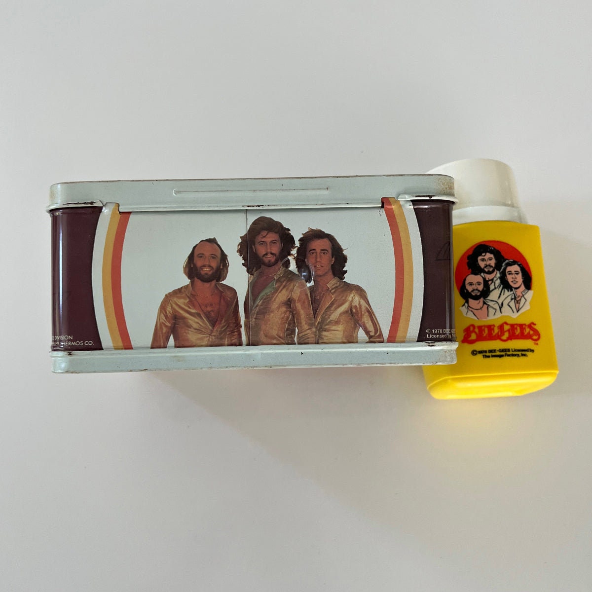 Rare Vintage 1978 Bee Gees Barry Gibb Lunchbox With Thermos - Etsy