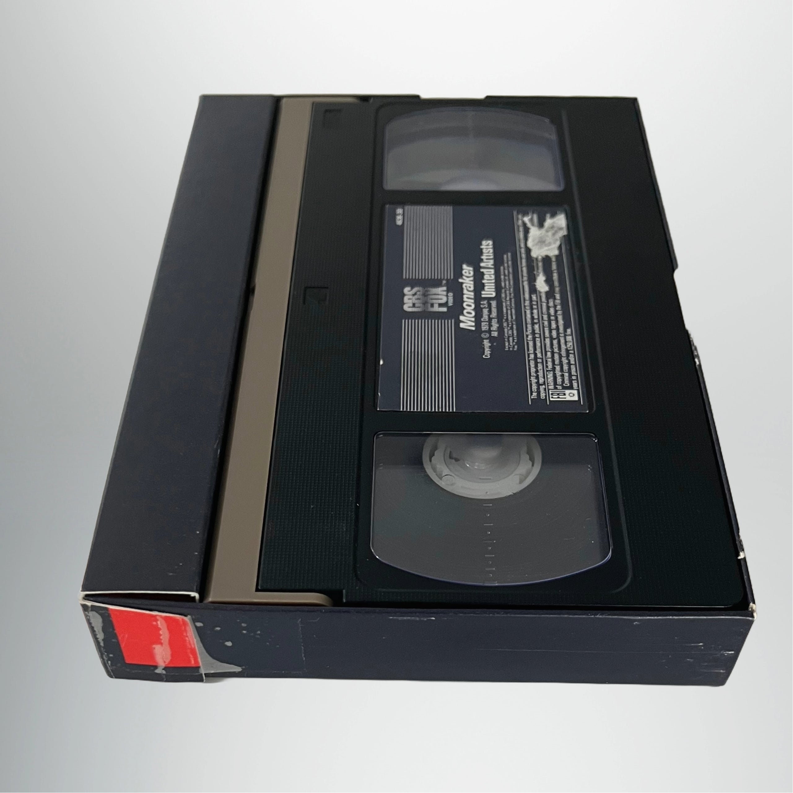 Vintage 1983 James Bond Moonraker Side Draw VHS - Etsy