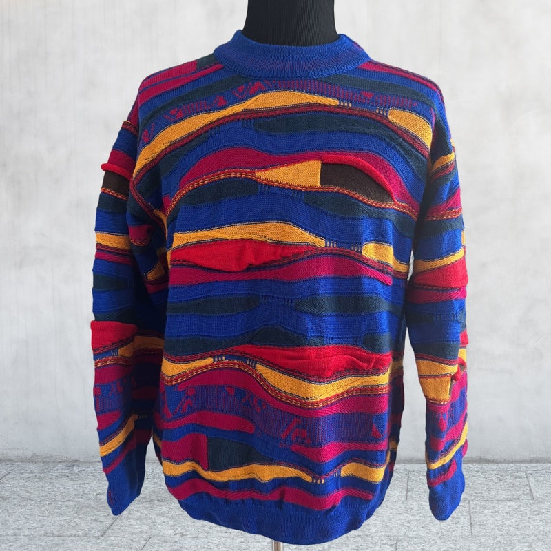 Coogi Sweater - Etsy
