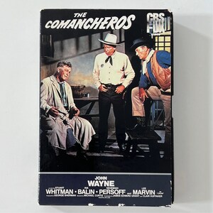 Rare Vintage John Wayne 1983 the Comancheros First Print Side Drawer ...