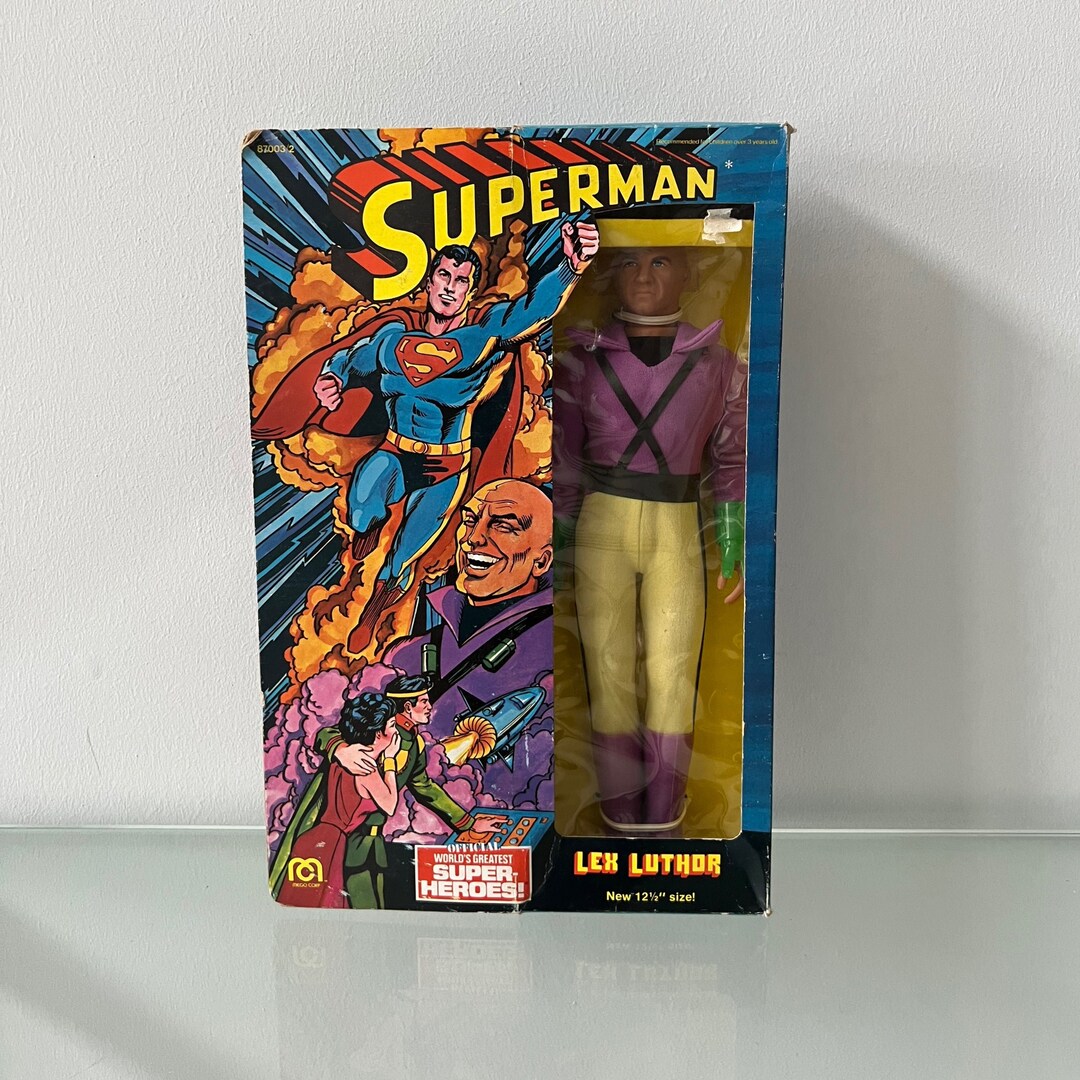 Vintage 1977 Mego 12 Inch WGSH LEX Luthor Action Figure New in Box - Etsy