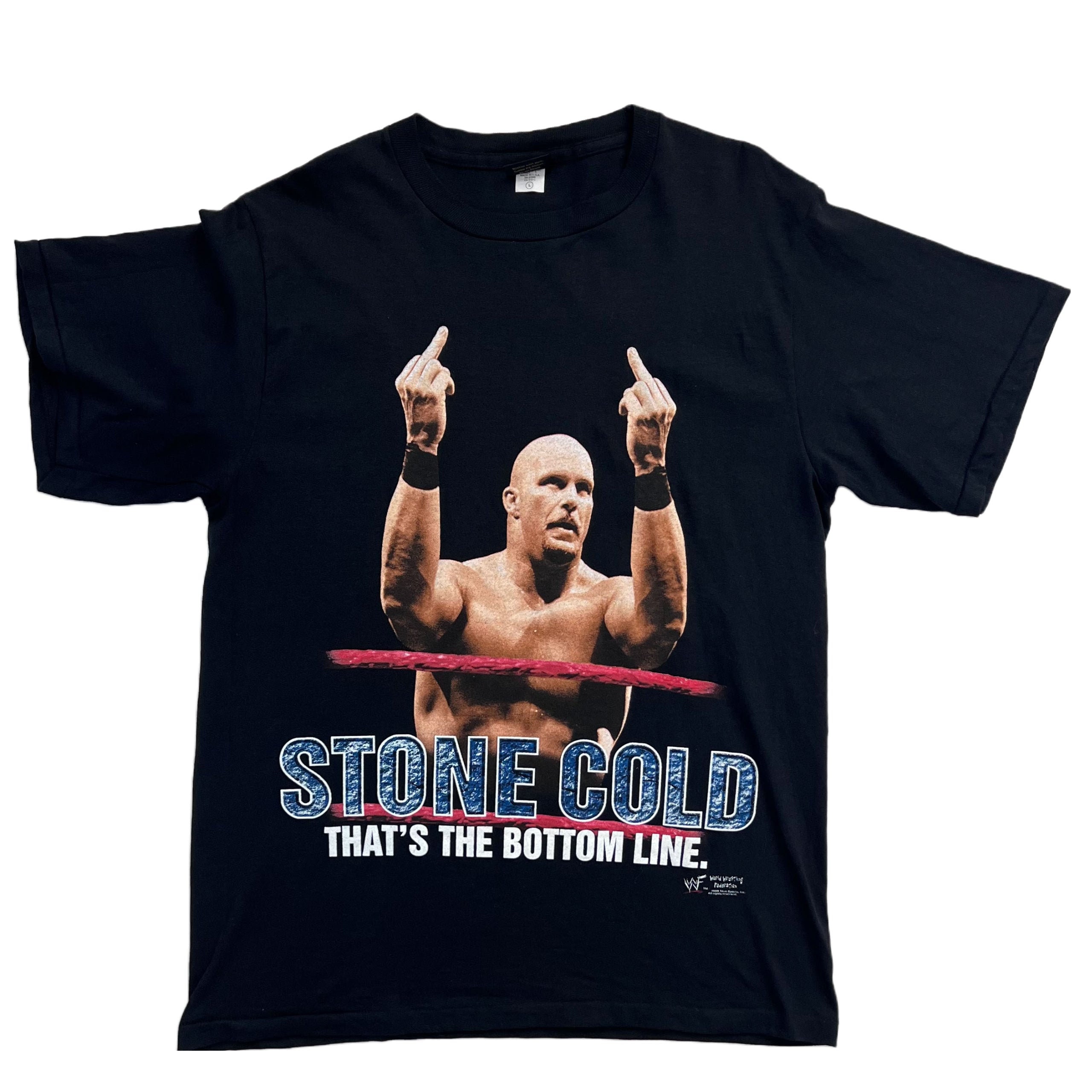 Rare Vintage Stone Cold T-shirt cause Stone Cold Said - Etsy