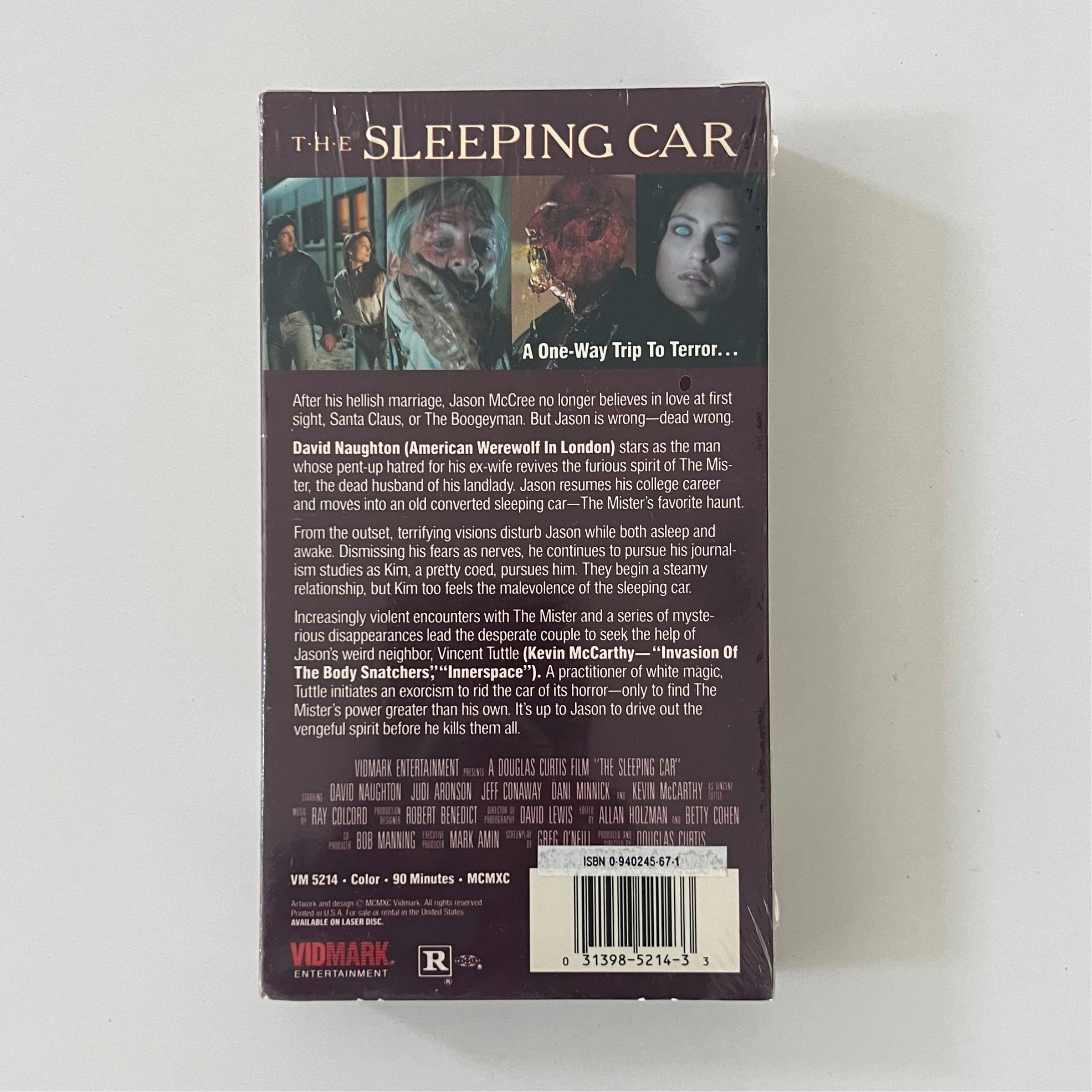 Rare Sealed the Sleeping Car VHS Horror - Etsy