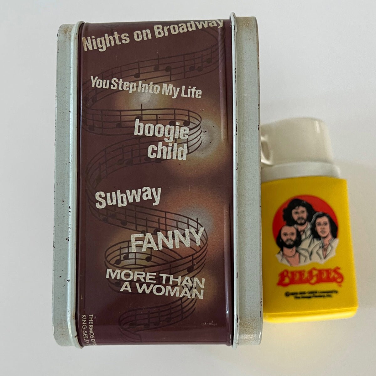 Rare Vintage 1978 Bee Gees Barry Gibb Lunchbox With Thermos - Etsy