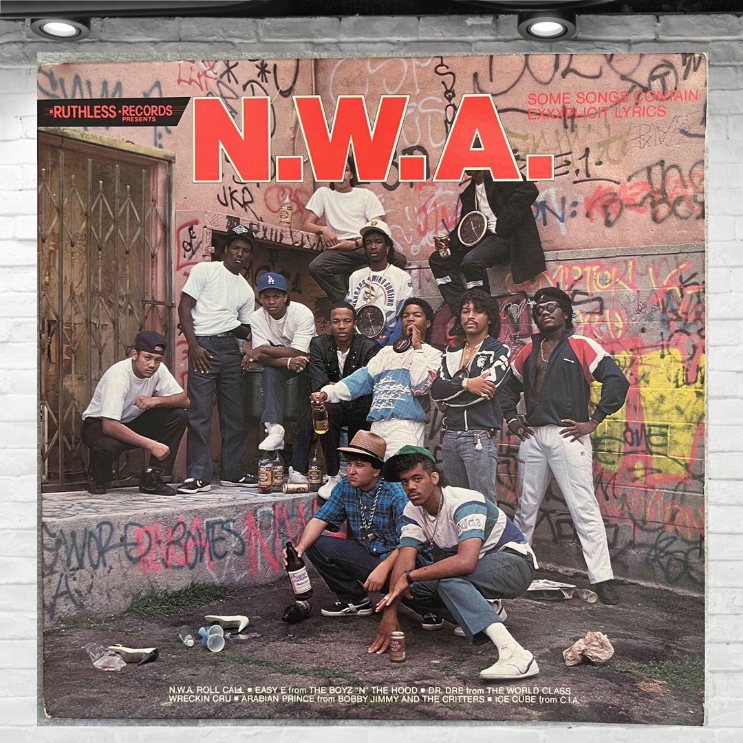 Vintage Original N.W.A and the Posse Vinyl LP 1987 Ruthless Records - Etsy
