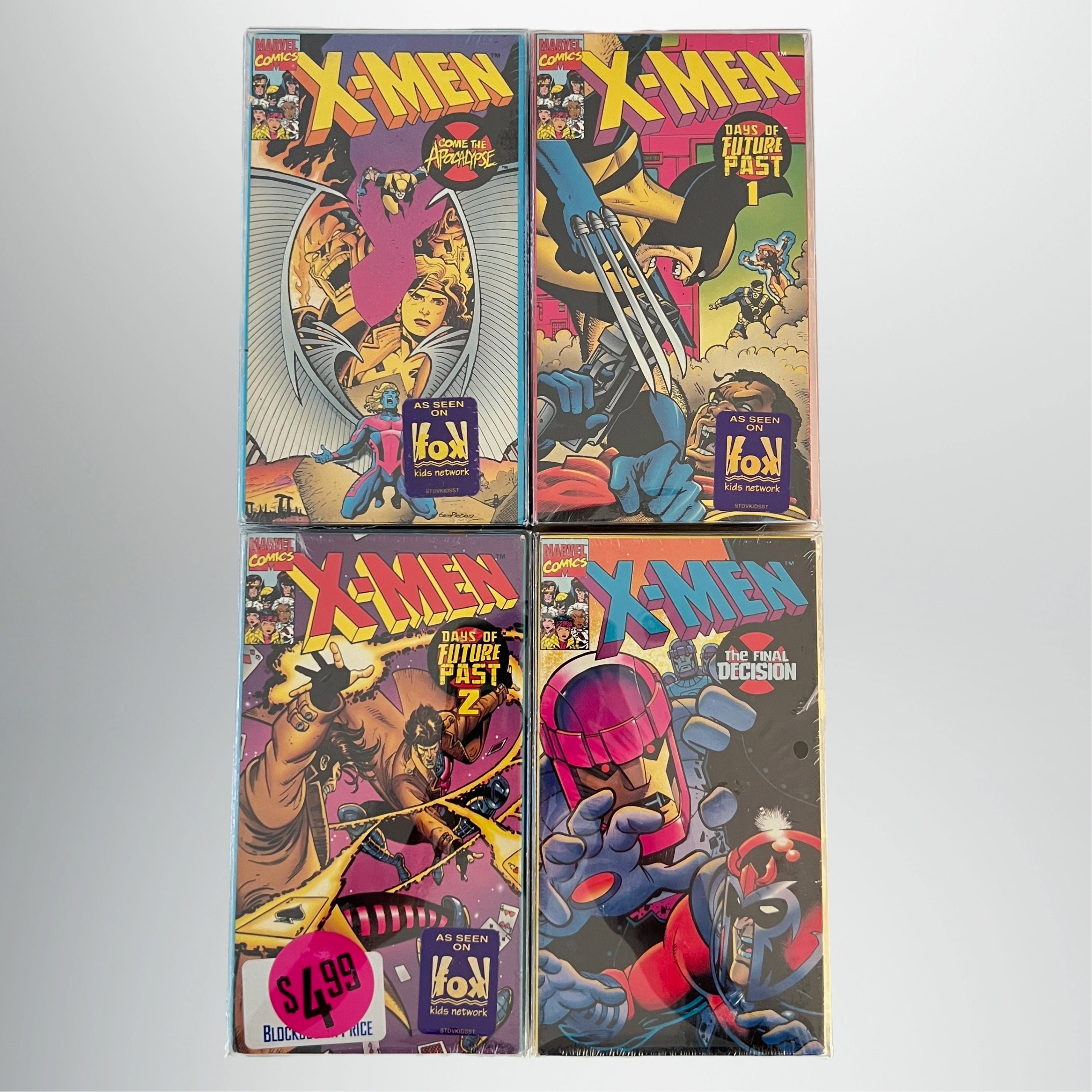 Vintage Marvel Comics X-MEN the Animated Series 1 - 14 Factory Sealed ...