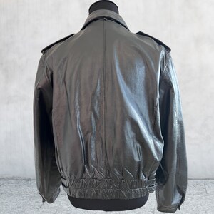 Vintage 80s Members Only Black Leather Jacket. - Etsy