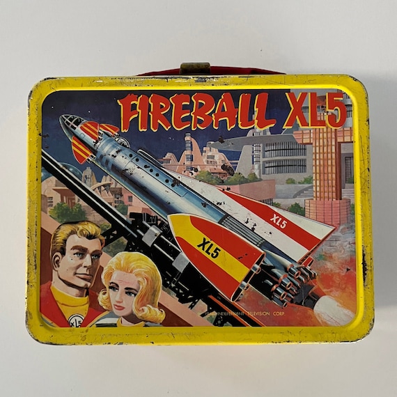 Rare Vintage 1964 Vintage Fireball XL5 lunch box with… - Gem