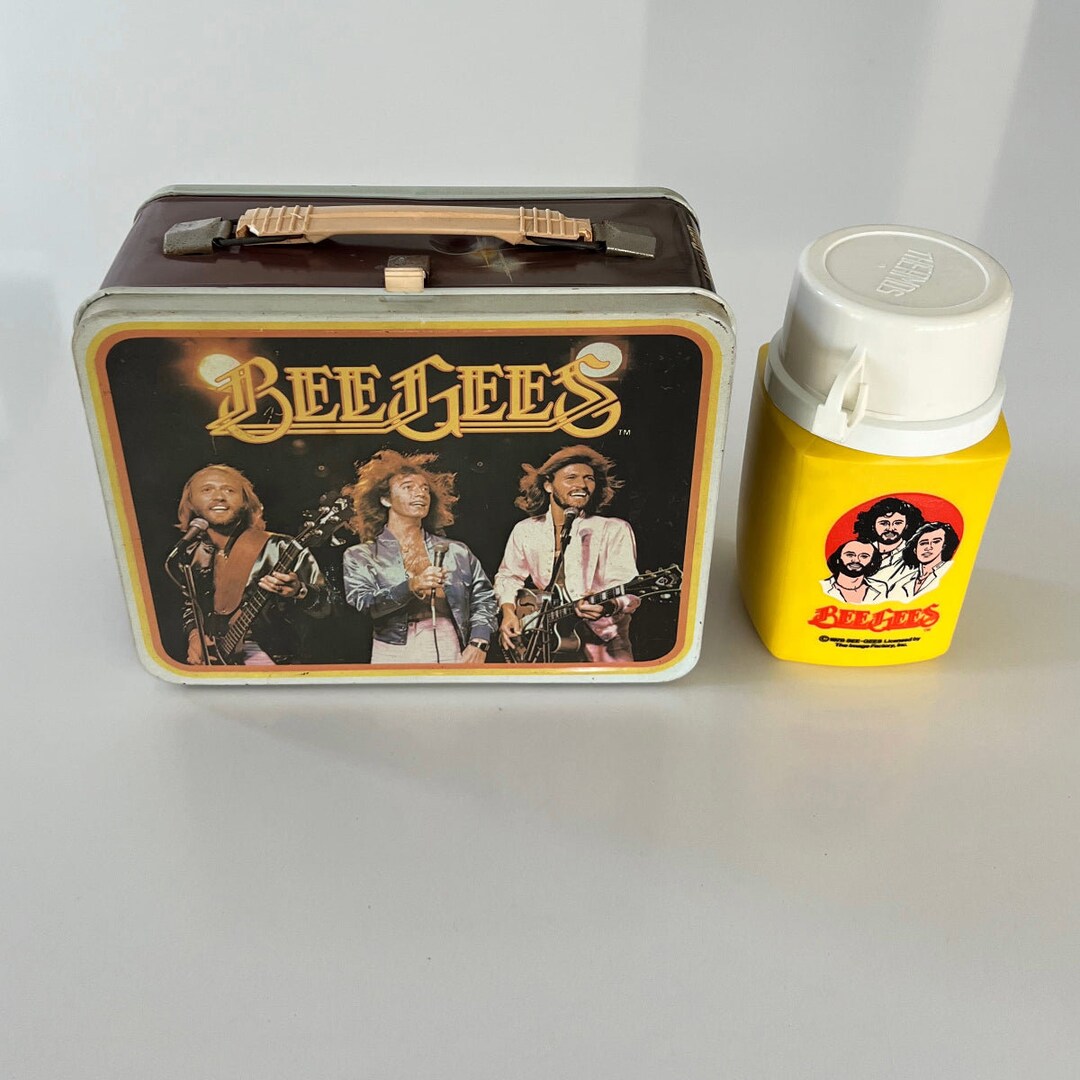 Rare Vintage 1978 Bee Gees Barry Gibb Lunchbox With Thermos - Etsy