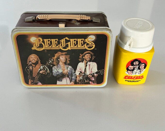 Vintage Bee Gees Lunchbox With Thermos 1978 by Thermos - Etsy