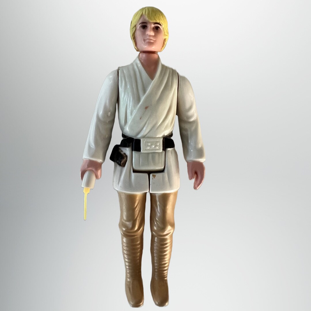Vintage 1977 Luke Skywalker Farm Boy Action Figure - Etsy