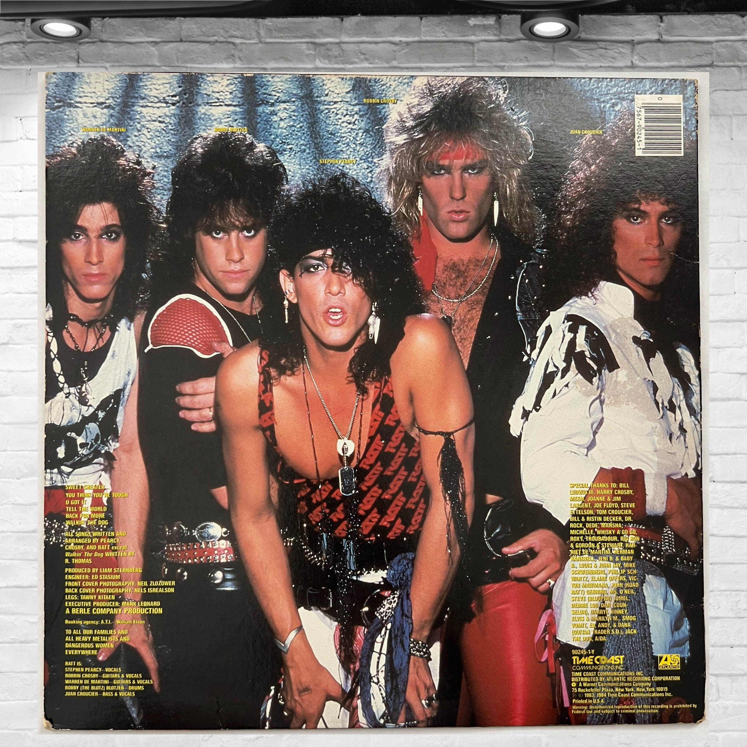 Vintage Original RATT Self-titled 1984 Vinyl Album - Etsy