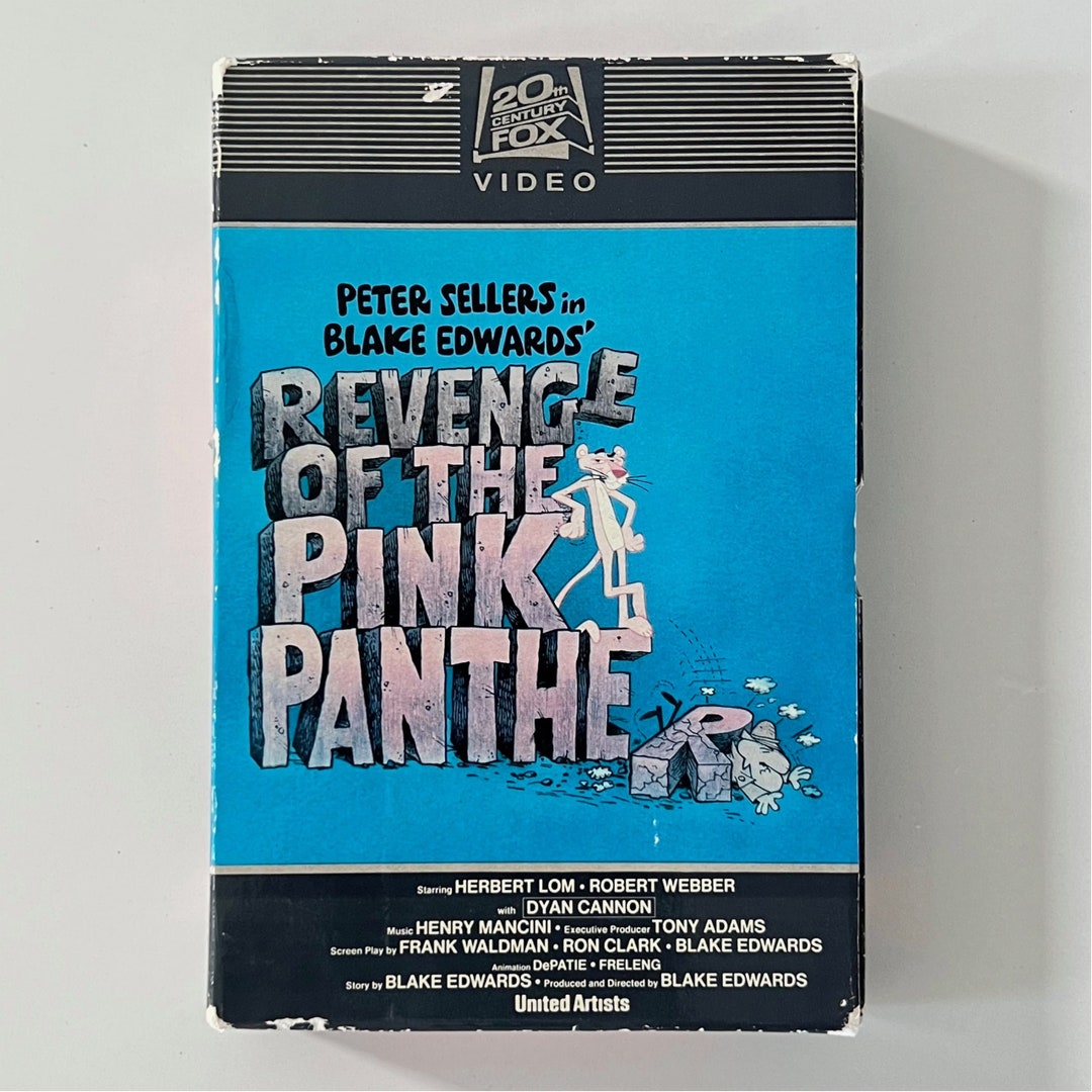 Vintage 1982 Revenge of the Pink Panther Pink Panther First Release ...