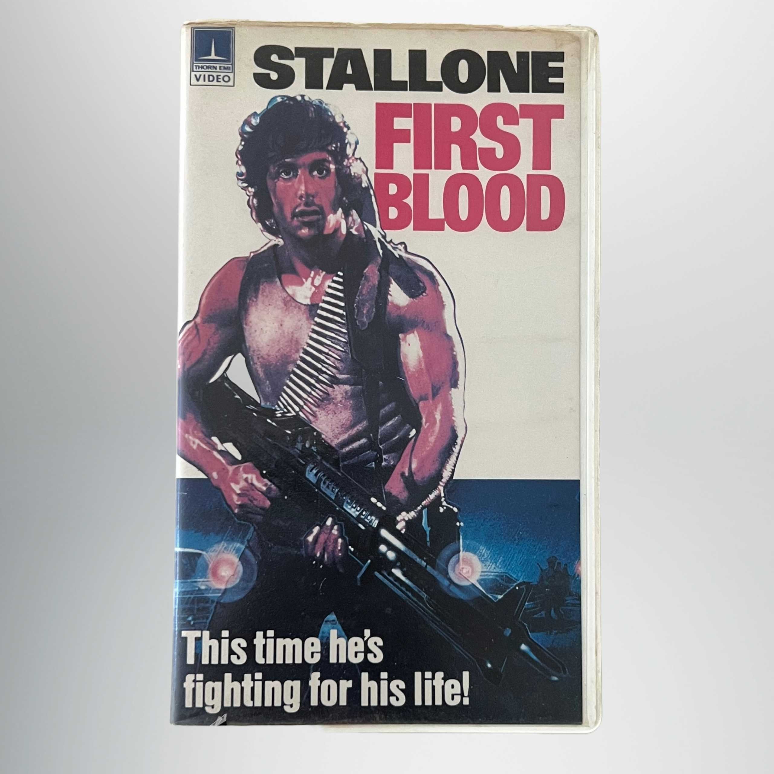 VTG 1982 Original First Release EMI Rambo First Blood and Rambo 2 First ...