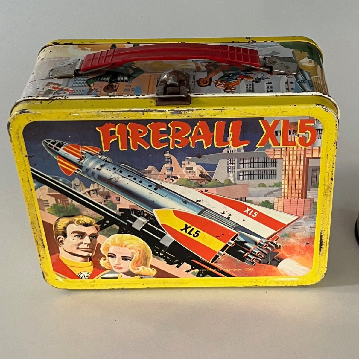 Rare Vintage 1964 Vintage Fireball XL5 Lunch Box With Thermos - Etsy