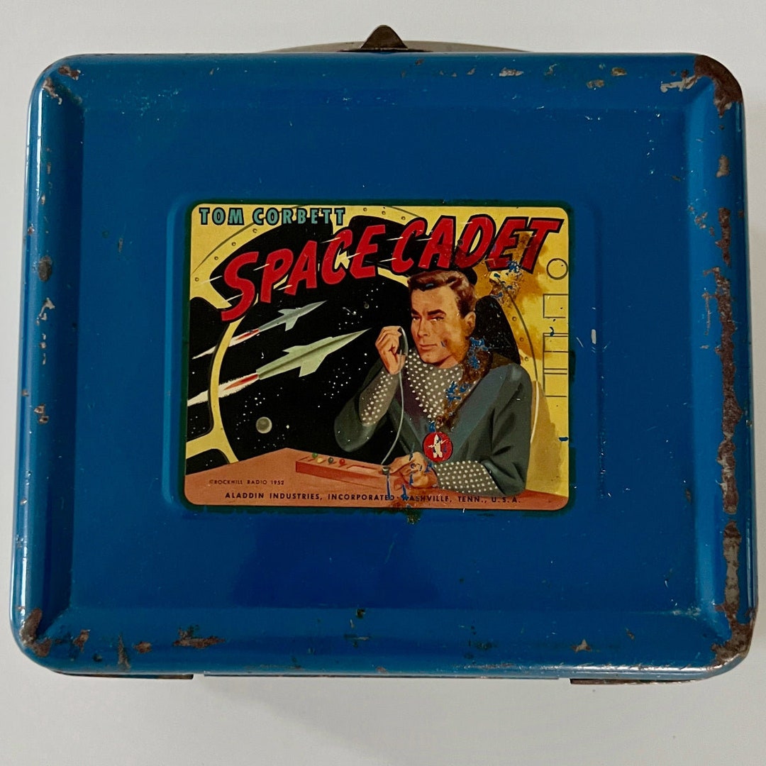 Rare Vintage 1952 Tom Corbett Space Cadet Lunch Box With Thermos - Etsy