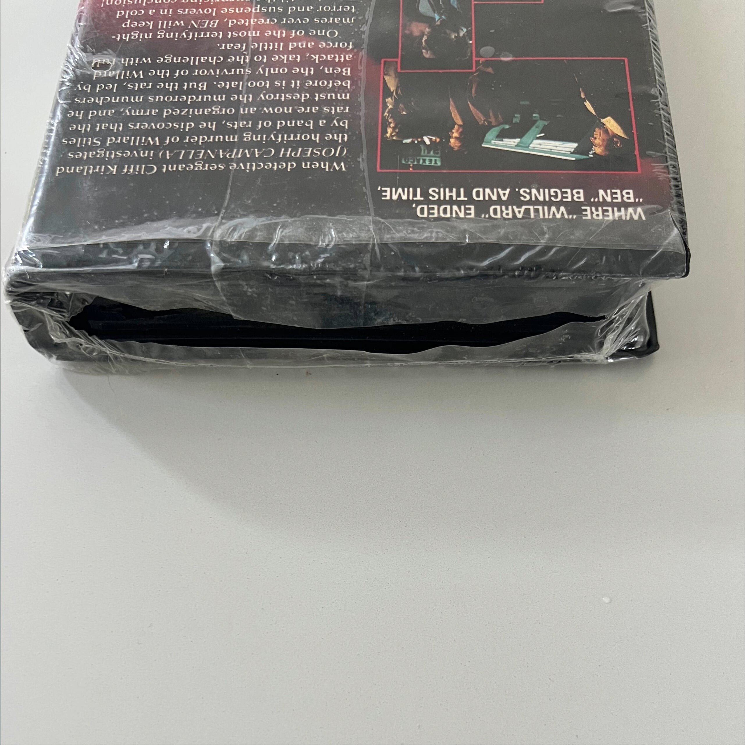 Vintage 1985 BEN Horror VHS Sealed Produced by Michael Jackson - Etsy