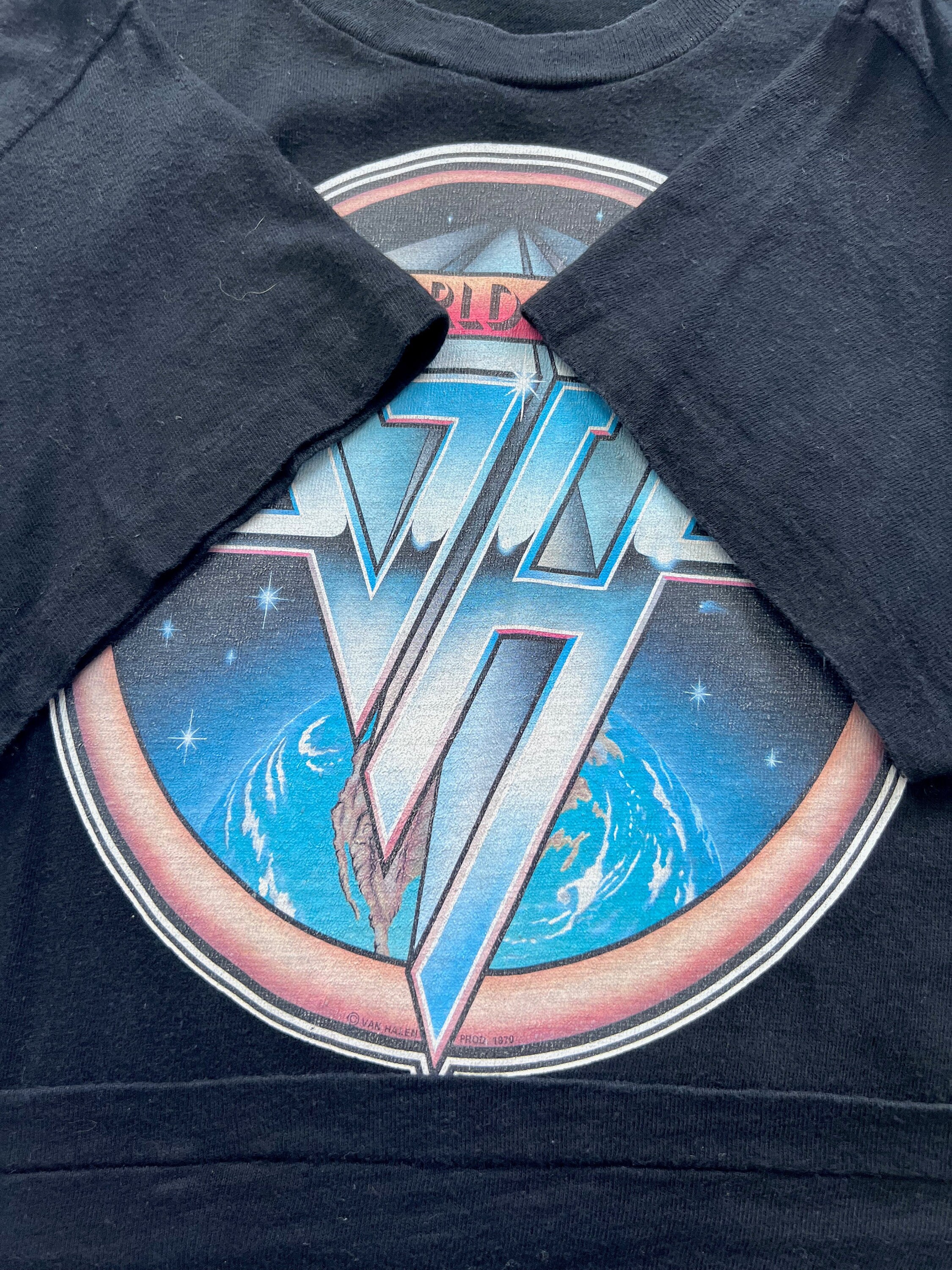 Rare Find Vintage Van Halen 1979 World Tour Concert T-shirt. Large - Etsy