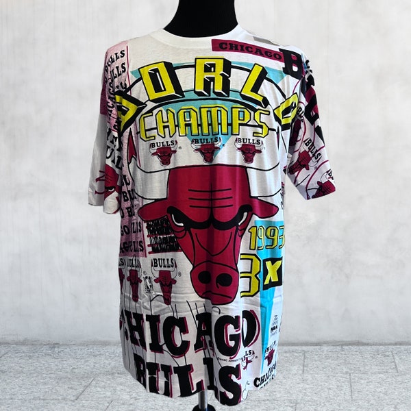 Vintage Chicago Bulls Shirt - Etsy